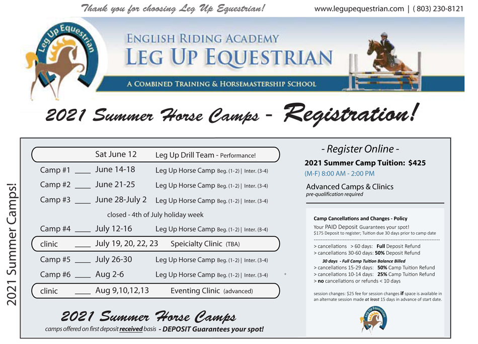 "Best of Charlotte" - Horseback Riding Summer Camps & Lessons